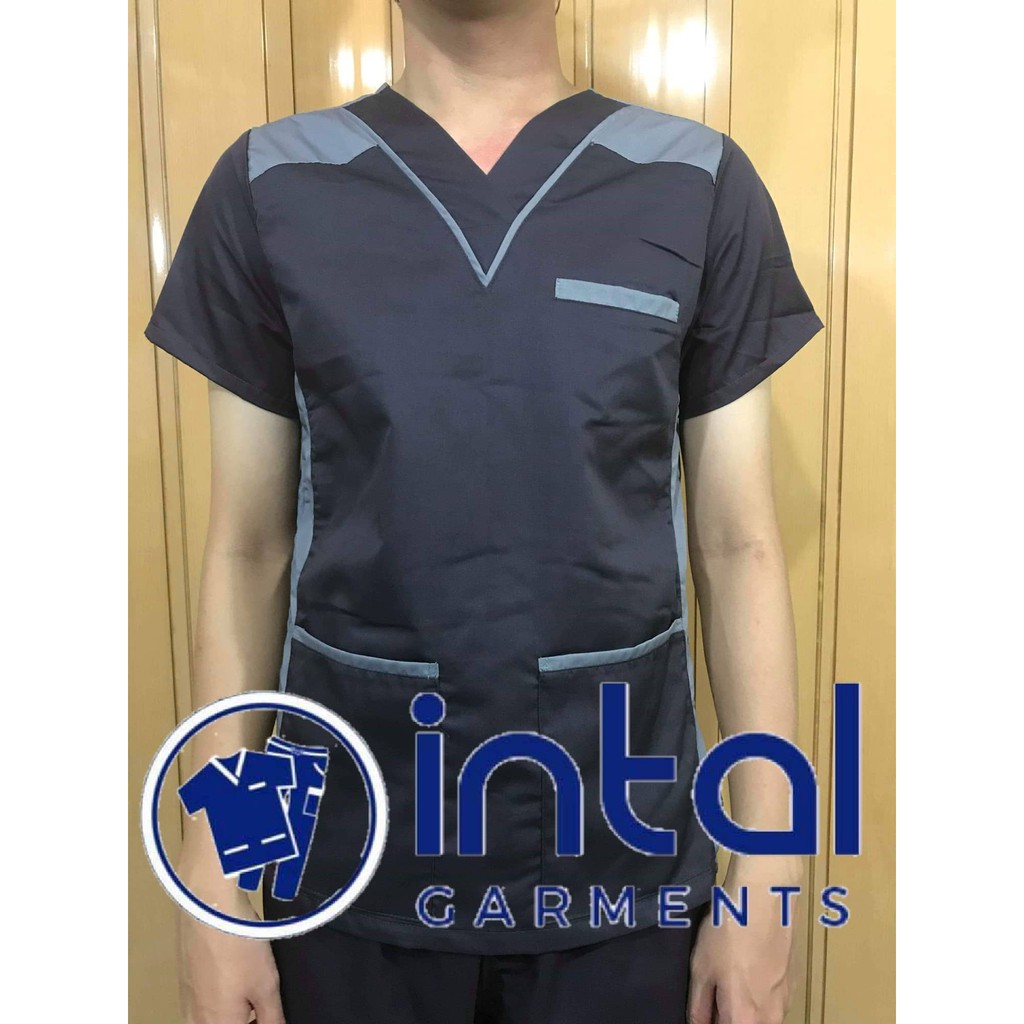 Quality Scrub Suits Medical Doctor Nurse Uniform Set Unisex Ss09b Intal