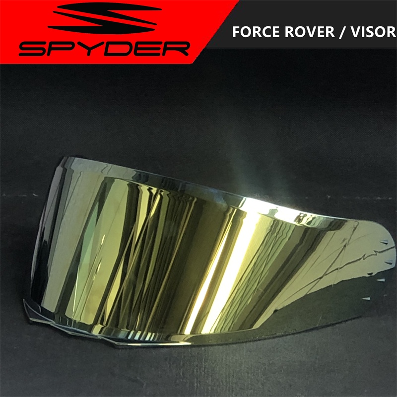 Spyder Force Visor Lens Spyder Rover Visor Lens Iridium Gold / Sliver ...