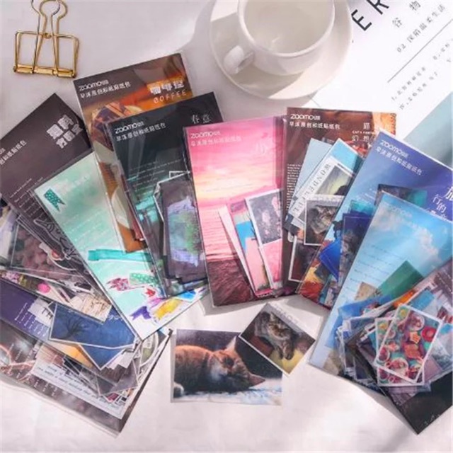 40pcs/pack Everyday Journal Life Washi Sticker | Shopee Philippines