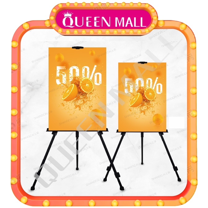 Adjustable Easel Painting/Display Stand with Carry Pouch 51*51*160cm ...