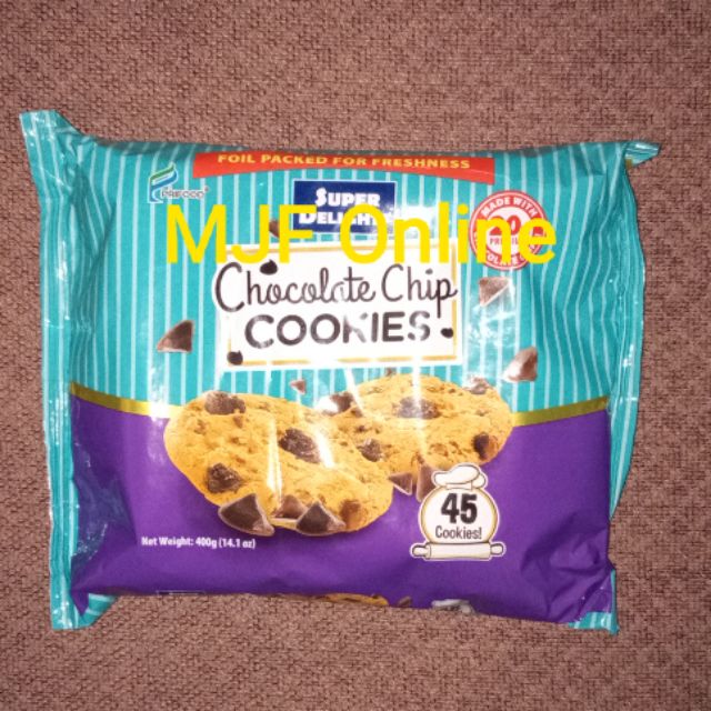 Super Delights Chocolate Chip Cookies 400g | Shopee Philippines