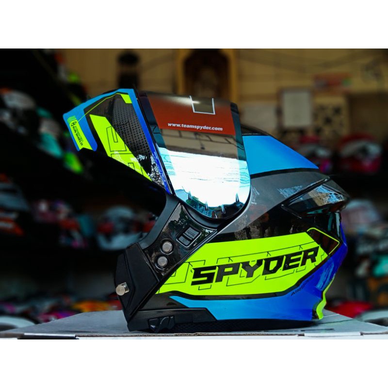 SPYDER FORCE GD MODULAR DUAL-VISOR | Shopee Philippines SPYDER FORCE GD MODULAR DUAL-VISOR | Shopee Philippines