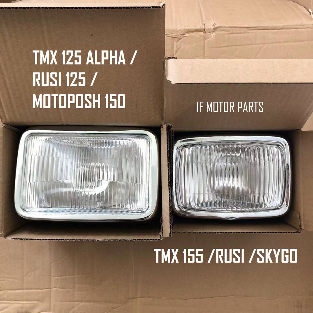[Headlight] Honda TMX 155 TMX 125 Alpha RUSI Barako Euro150 SKYGO ...