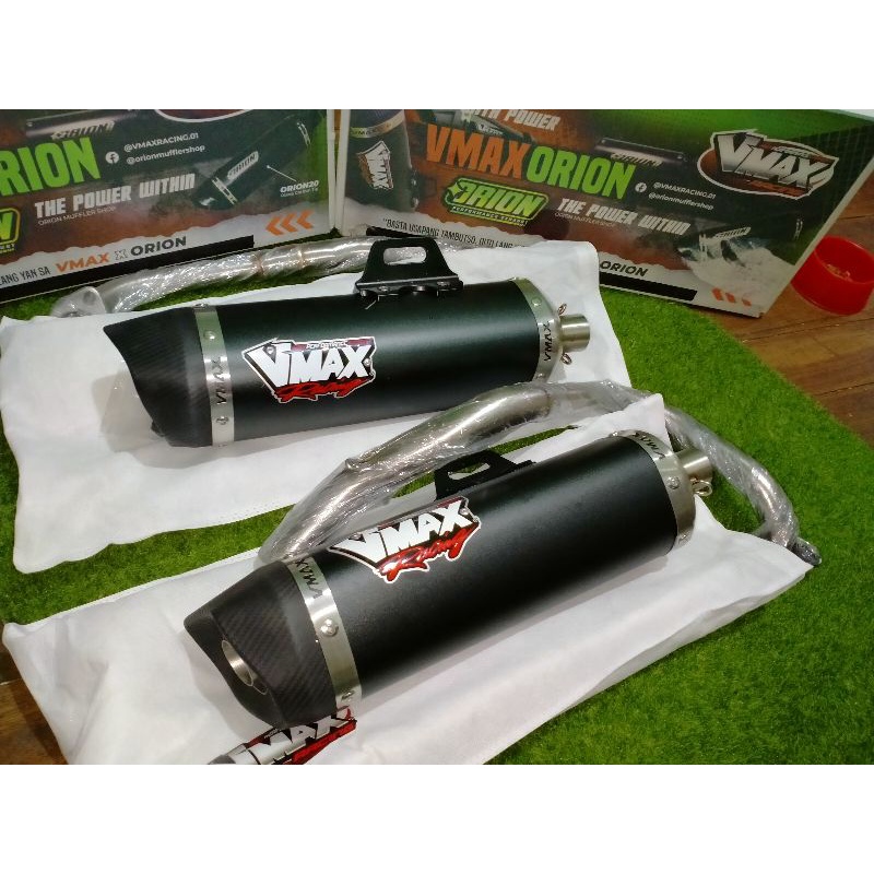 Vmax Orion pipe for Burgman125/nmax/v2/click v2/mio i 125/gear125/adv150 | Shopee Philippines