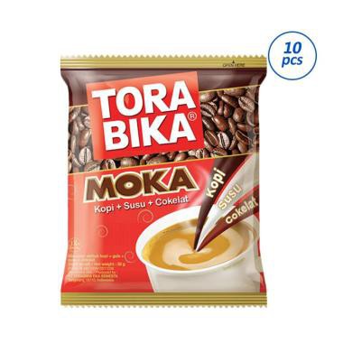 Torabika Tora Moka Coffee Milk & Chocolate 28 gr 10 Sachets | Shopee ...