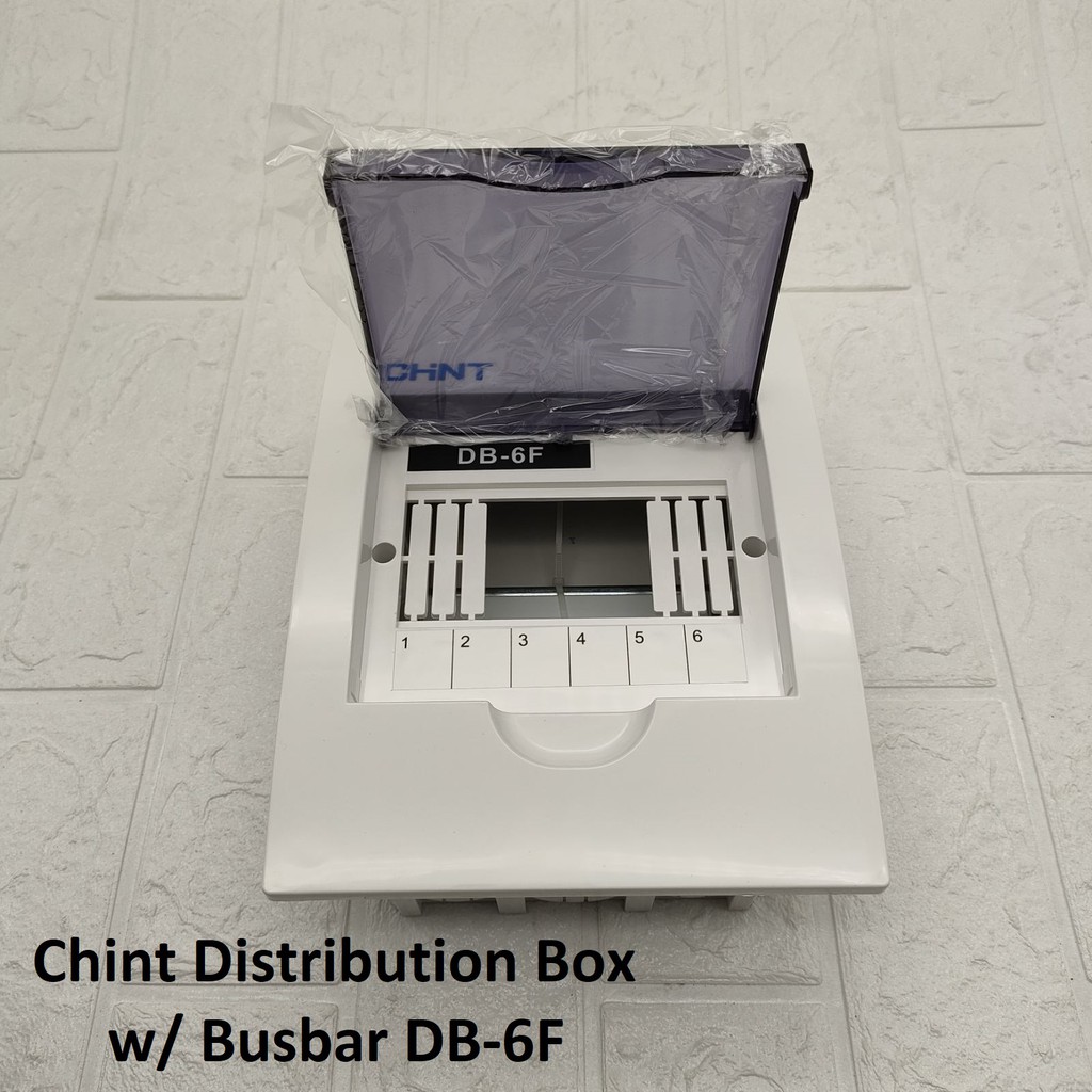 Chint Distribution Box w/ Busbar Flush Type DB-6F | Shopee Philippines Chint Distribution Box w/ Busbar Flush Type DB-6F | Shopee Philippines
