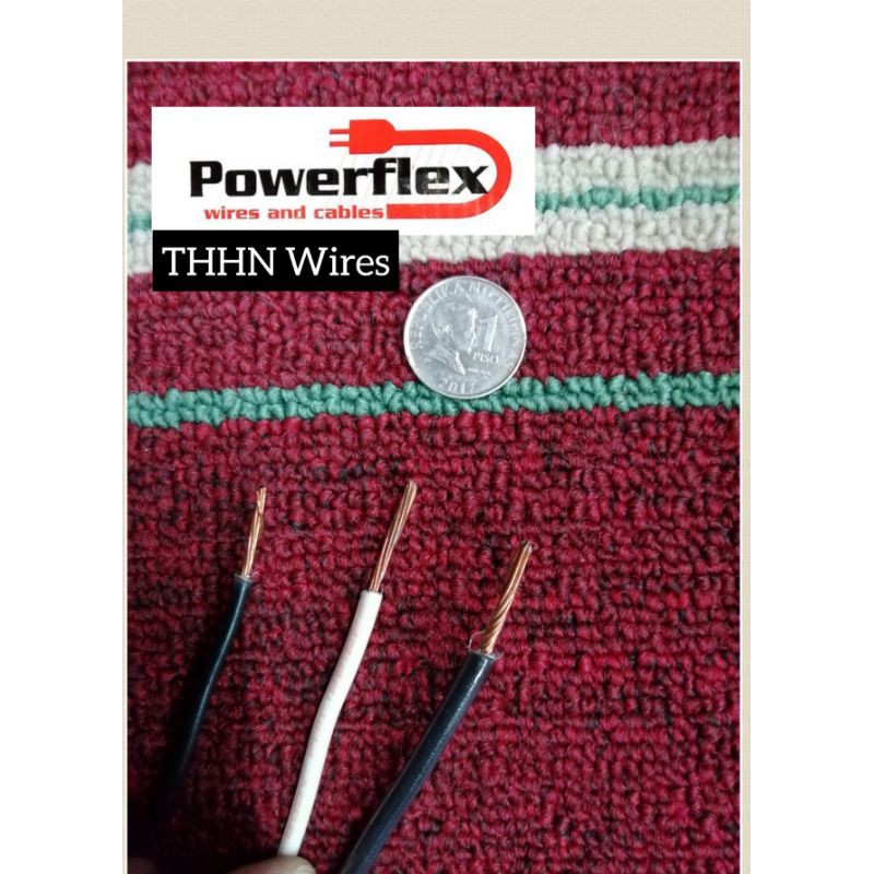 Omega / Powerflex THHN Wire Stranded (Price is per 10 Meters) | Shopee ...