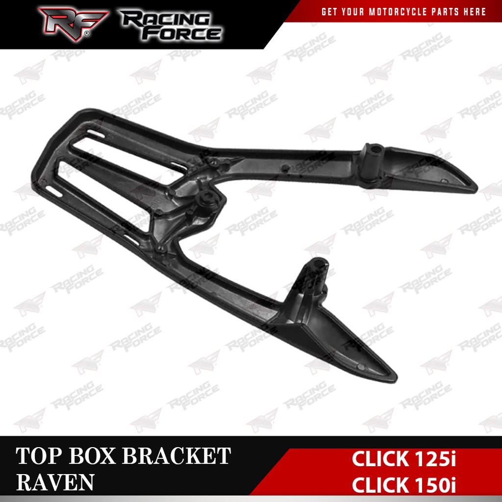 RF RIZOMA TOP BOX 4 HOLES RAVEN BRACKET FOR HONDA CLICK 125 I / CLICK ...