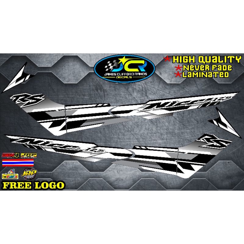 Rs 125 Carb Nice Thai Design Stock Decals Sticker | Shopee Philippines