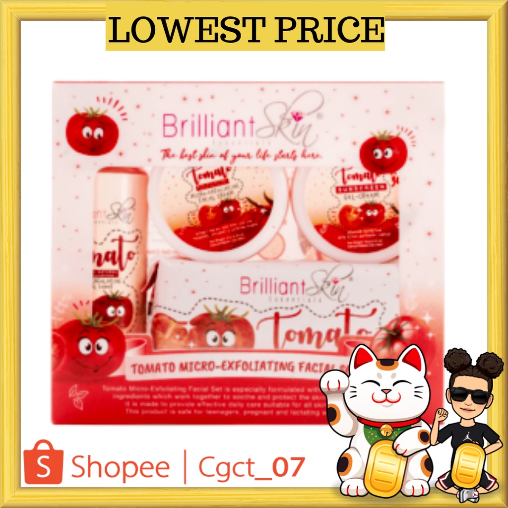 TOMATO: Brilliant Skin Essentials Tomato Set ( MILD ONLY ) | Shopee ...