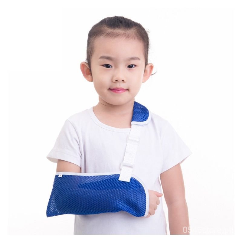 Arm sling, broken shoulder, elbow and wrist rest fixator, injury belt supportChild Kid Arm ...