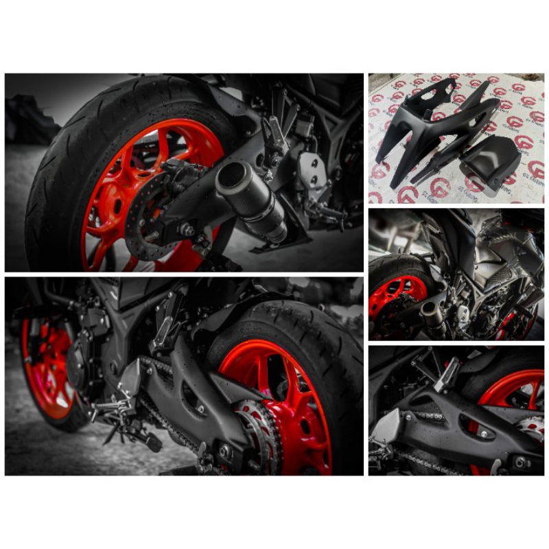 Yamaha tire hugger Mt03 R3v1 R3v2 yamaha accessories r1 inspired tire ...