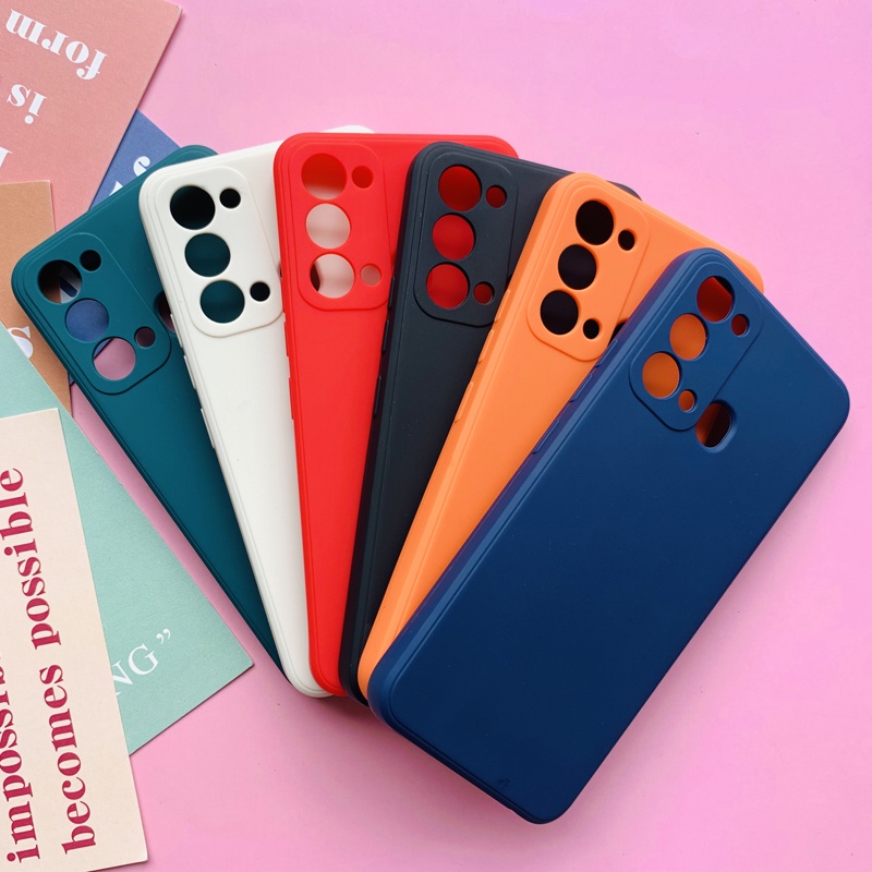 Itel Vision 3 S17 P38 Casing Full Matte TPU Silicone Cover Shockproof ...