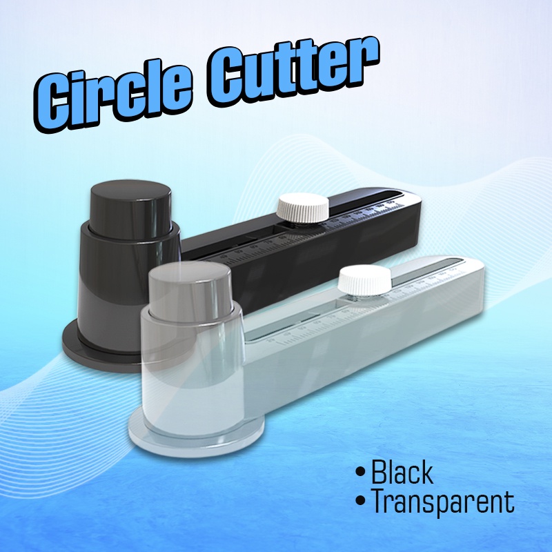 Plastic Circle Cutter For Button Pin Making Cutting Size Adjustable 1.5 ...