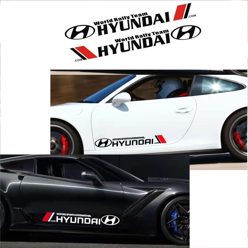 1 Pair Car Body Sticker Auto Badge Decoration Auto DIY Full Auto Body ...