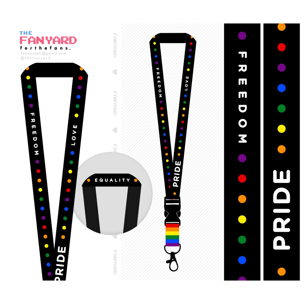 LGBTQIA+ PRIDE Id Lace / Lanyard | Shopee Philippines