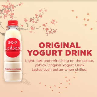 Yobick Yoghurt Prebiotic Drink -3 Original, 3 Sakura (Box of 6 ...