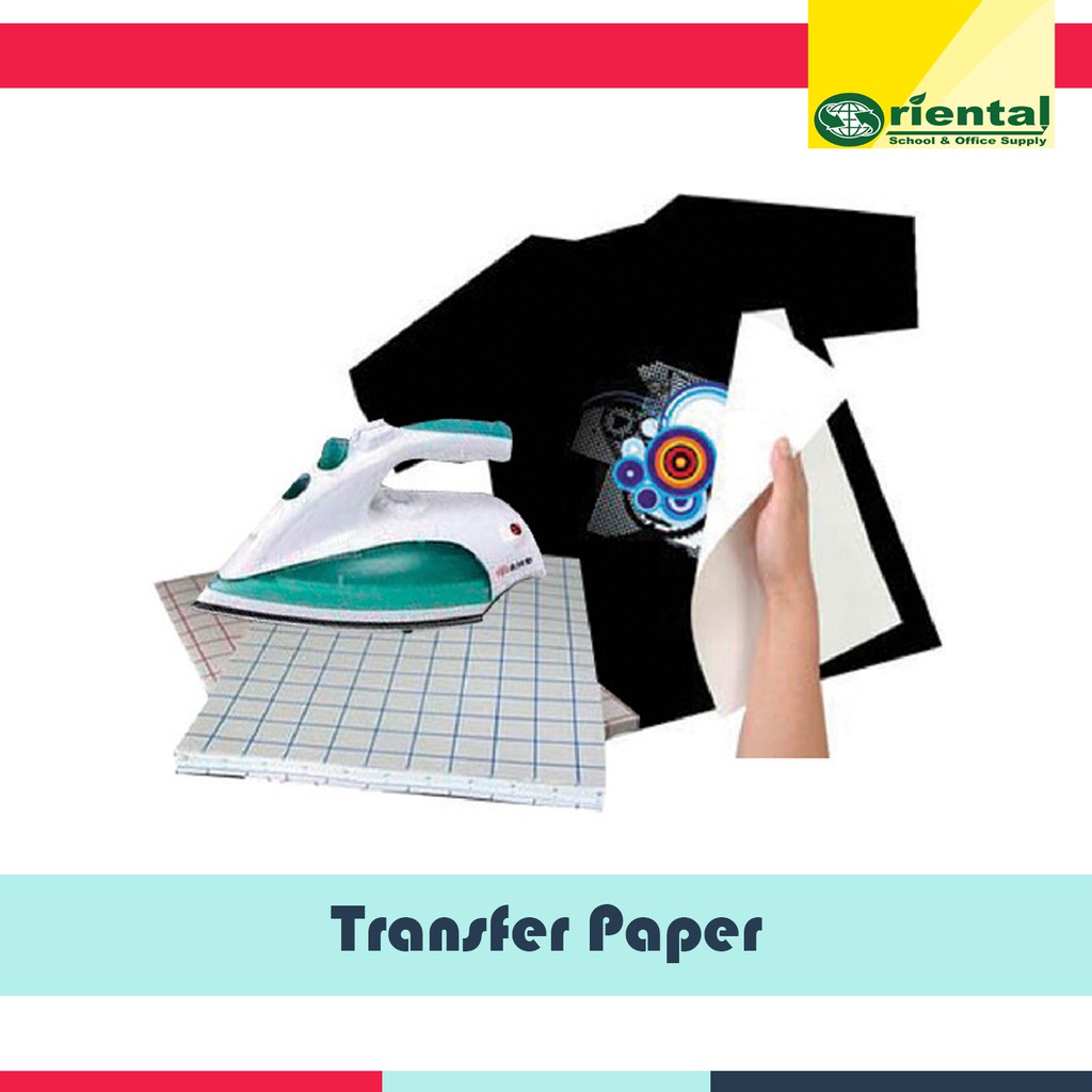 A4 Size Light Fabric Transfer Paper - Inkjet Transfer Heat Paper 5pcs ...