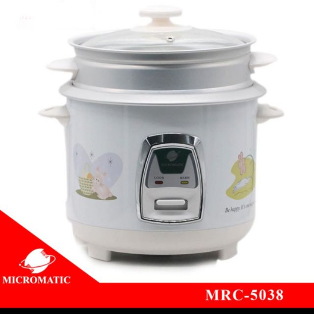 Micromatic rice cooker 1.0L (mrc 5038) | Shopee Philippines