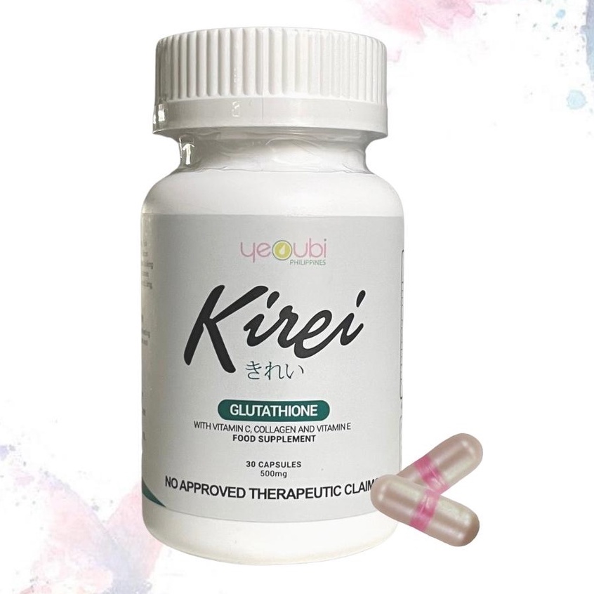 Yeoubi Kirei glutathione with collagen vitamin E and C | Shopee Philippines