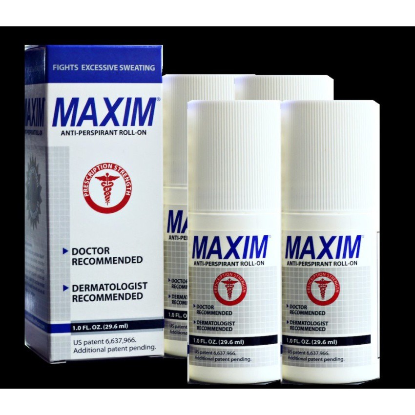 Maxim Original Promo Bundle Of 4 Anti-Perspirant | Shopee Philippines