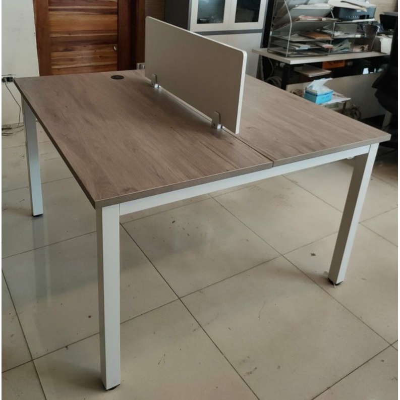 2 SEATER Workstations with Divider | Cubicles | Office Table Panel ...