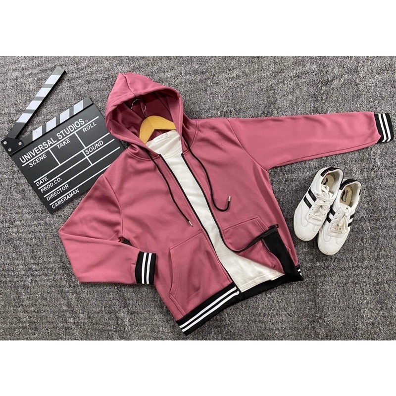 High Quality Plain Hoodie Jacket With Zipper Unisex Cotton Jacket For ...