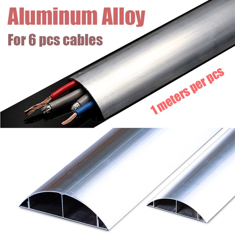 WALL FLOOR CABLE ORGANIZER / FLOOR WIRE ORGANIZER / 1 METER | Shopee ...