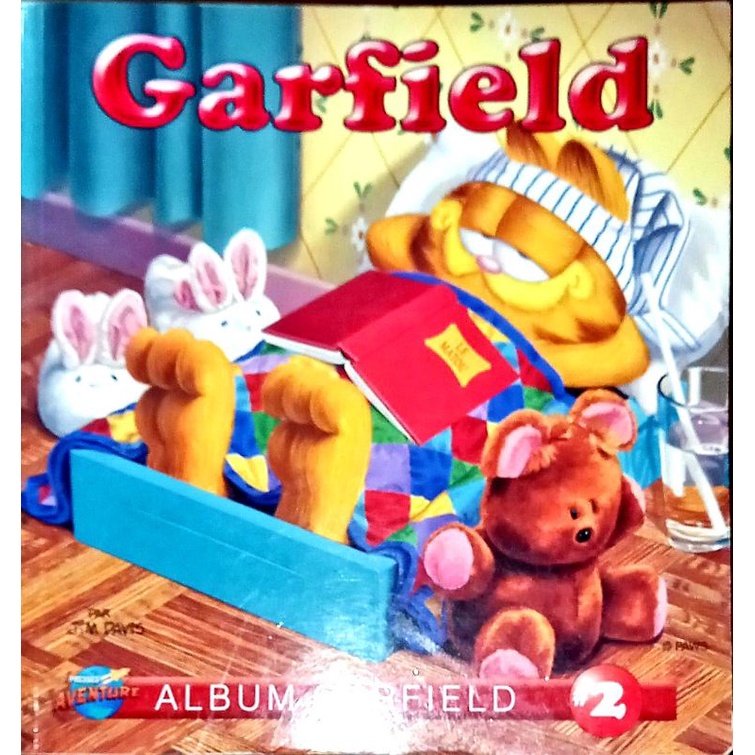 Album Garfield #2, Garfield by Jim Davis, PRELOVED Comic Cartoon Book ...