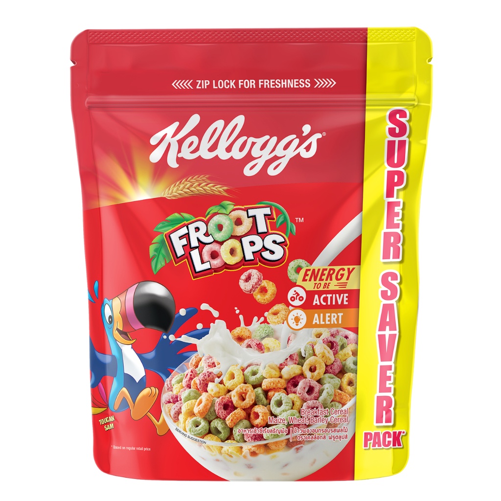 Kellogg's Froot Loops Super Saver Pack 400g - 1pc | Shopee Philippines