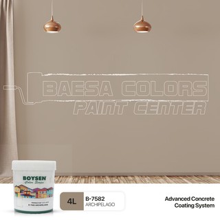 BOYSEN PERMACOAT SG LATEX ARCHIPELAGO B-7582 4L | Shopee Philippines