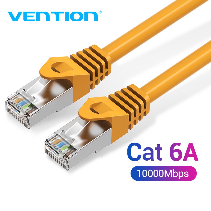 Vention Cat6A Ethernet Cable RJ45 CAT6A Lan Cable For Router | Shopee Philippines