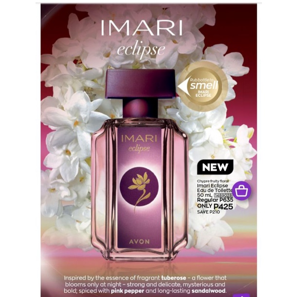 Imari Eclipse Eau De Toilette 50ml | Shopee Philippines