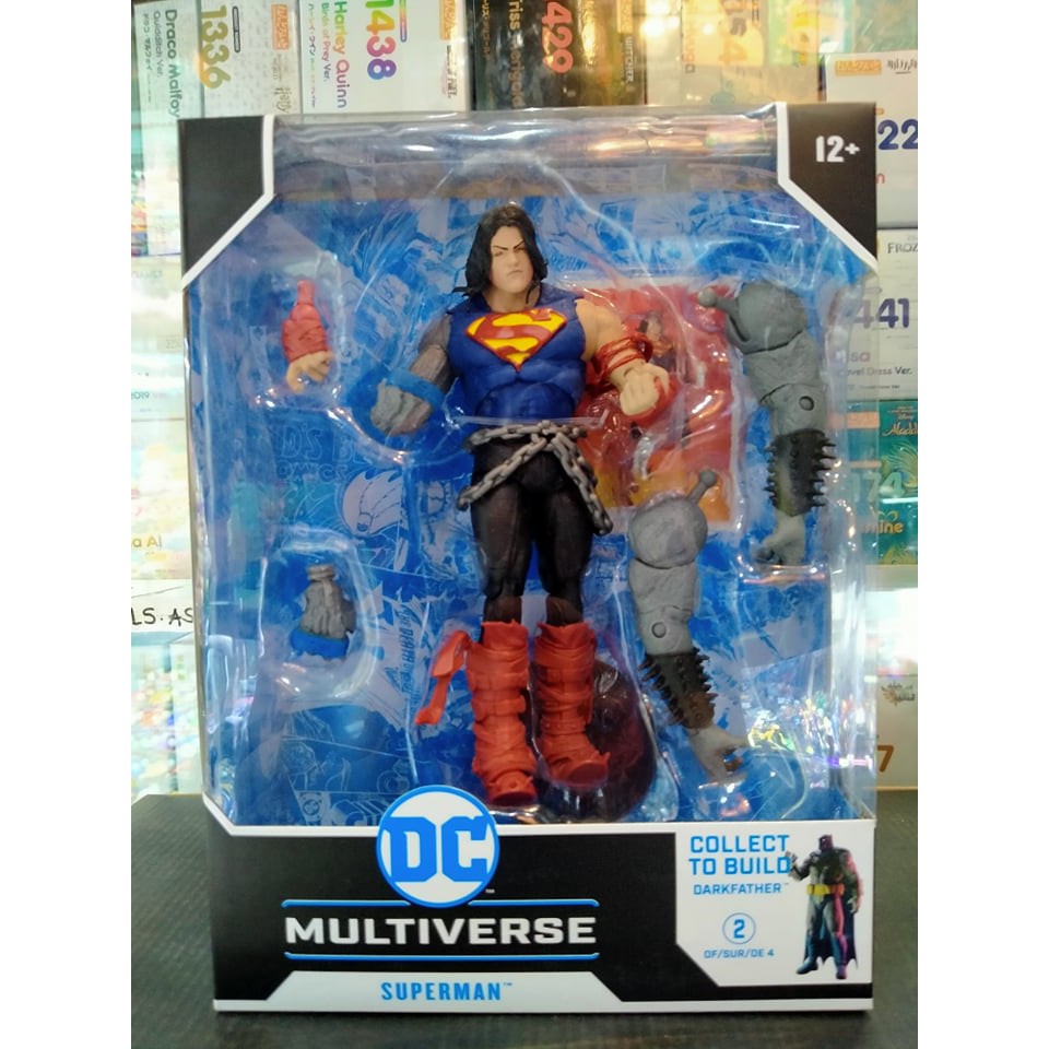 Mcfarlane Toys Build a Figure (BAF) DC Multiverse Death Metal Superman ...