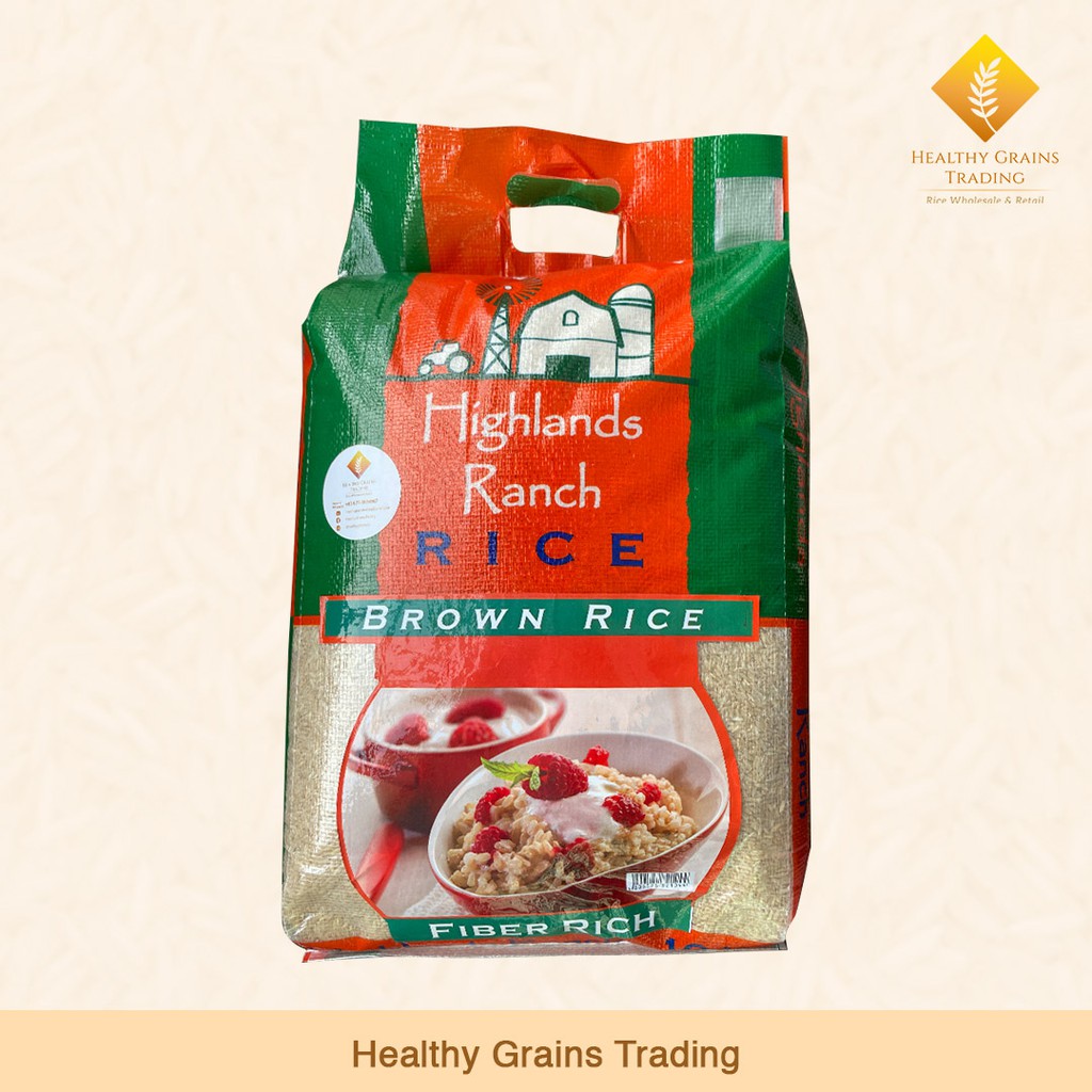Highlands Ranch Brown Rice 10kg | Shopee Philippines