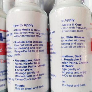 PANYA-CO With Himag Herbal oil for skin allergy, cuts or wound, massage ...