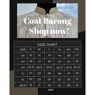 Edward Teng Design Coat Barong for Men | Shopee Philippines