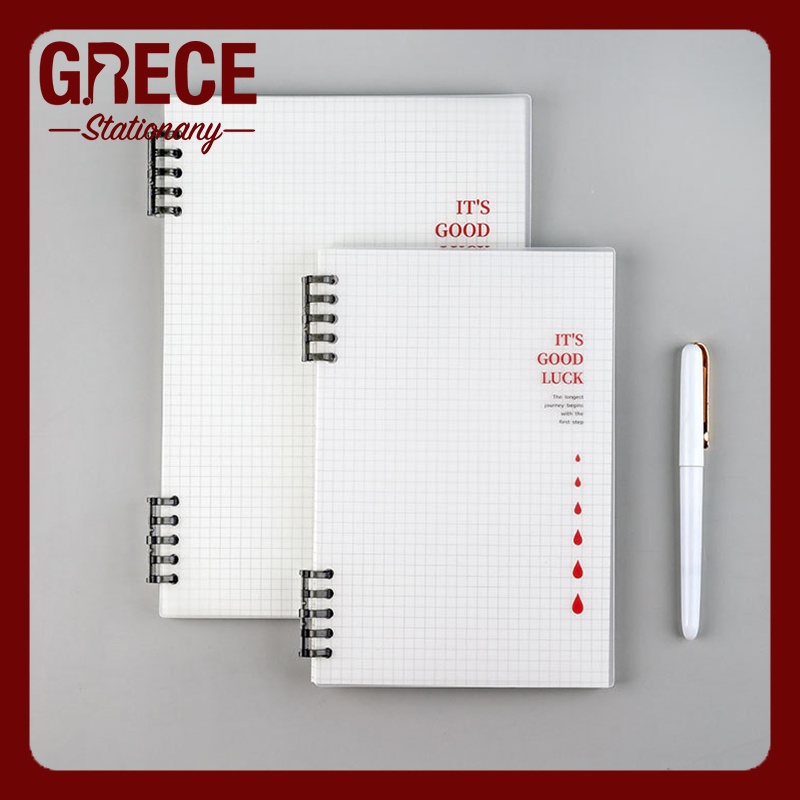 PP Japan Minimalist notebook 10 holes refillable A5 B5 It's good luck ...