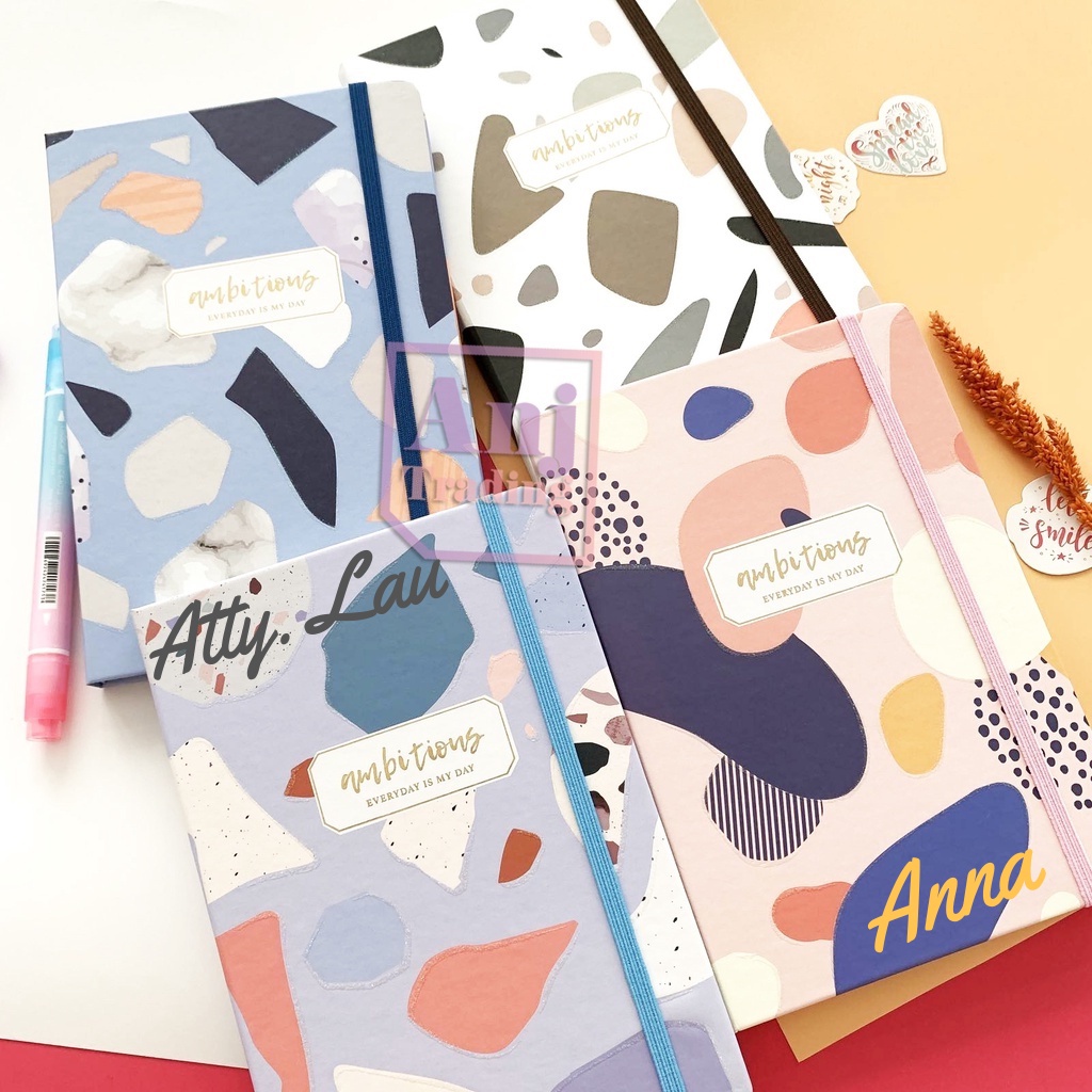 Planner The Ambition with Garterized Lock Monthly Weekly Daily Planner ...