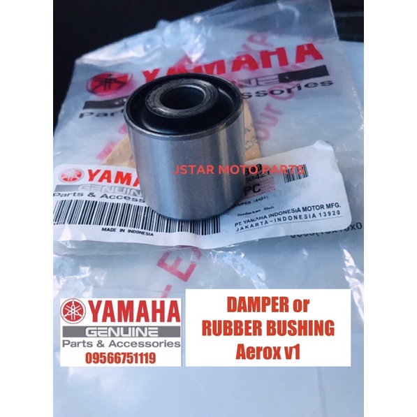 RUBBER BUSHING / DAMPER ENGINE BUSHING sold per/piece for AEROX V1 ...