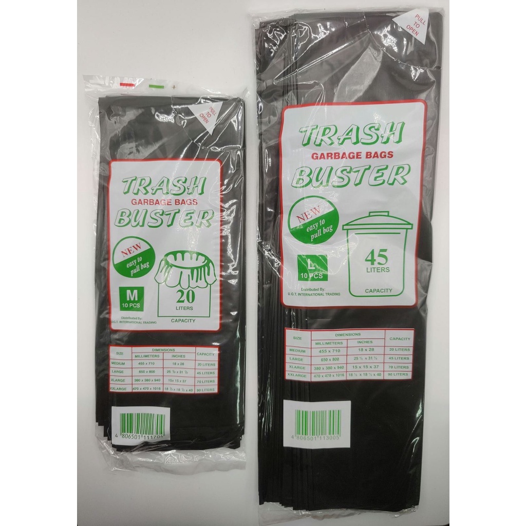 Trash Buster Trash Bag SOLD PER PACK | Shopee Philippines