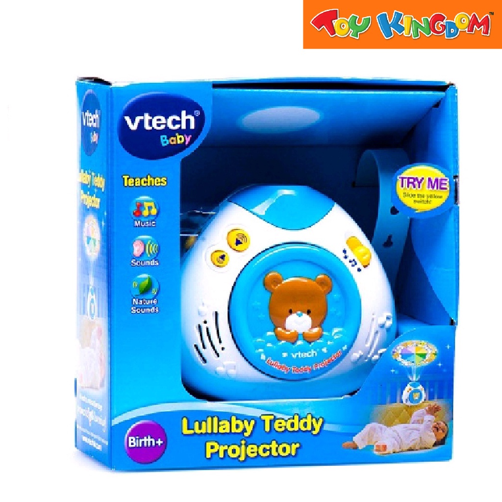 VTech Baby Blue Lullaby Teddy Projector | Shopee Philippines