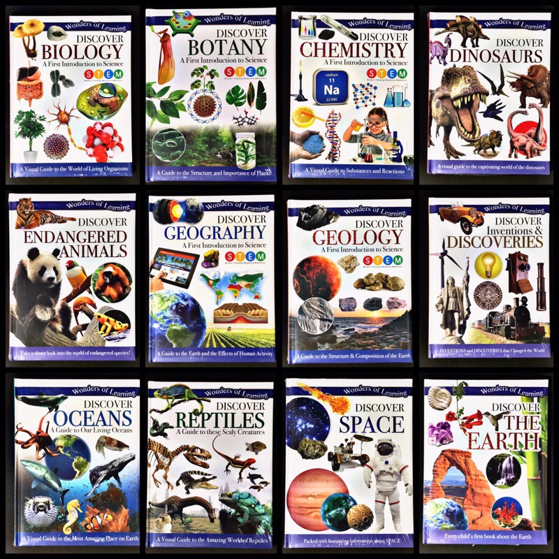 Wonders Of Learning Introduction To Science Books For Kids | Shopee ...