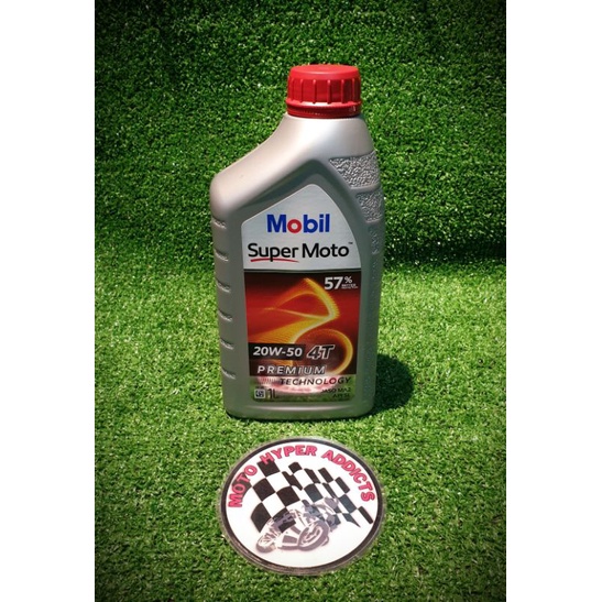 MOBIL SUPER MOTO 4T 20W-50 PREMIUM TECHNOLOGY JASO MA2 API SL - 1 LITER ...