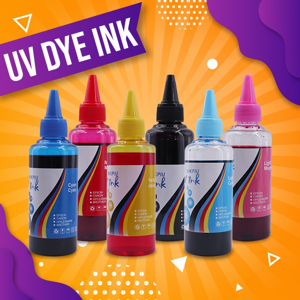 Inkpiu UV Dye Ink 100ml (Universal Refill Ink) 6 Color | Shopee Philippines Inkpiu UV Dye Ink 100ml (Universal Refill Ink) 6 Color | Shopee Philippines