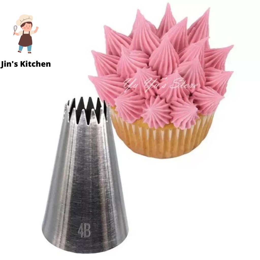 Piping Tip Cookies Spuit Cookies Syringe Cake Sus Churros Eclair 4B ...
