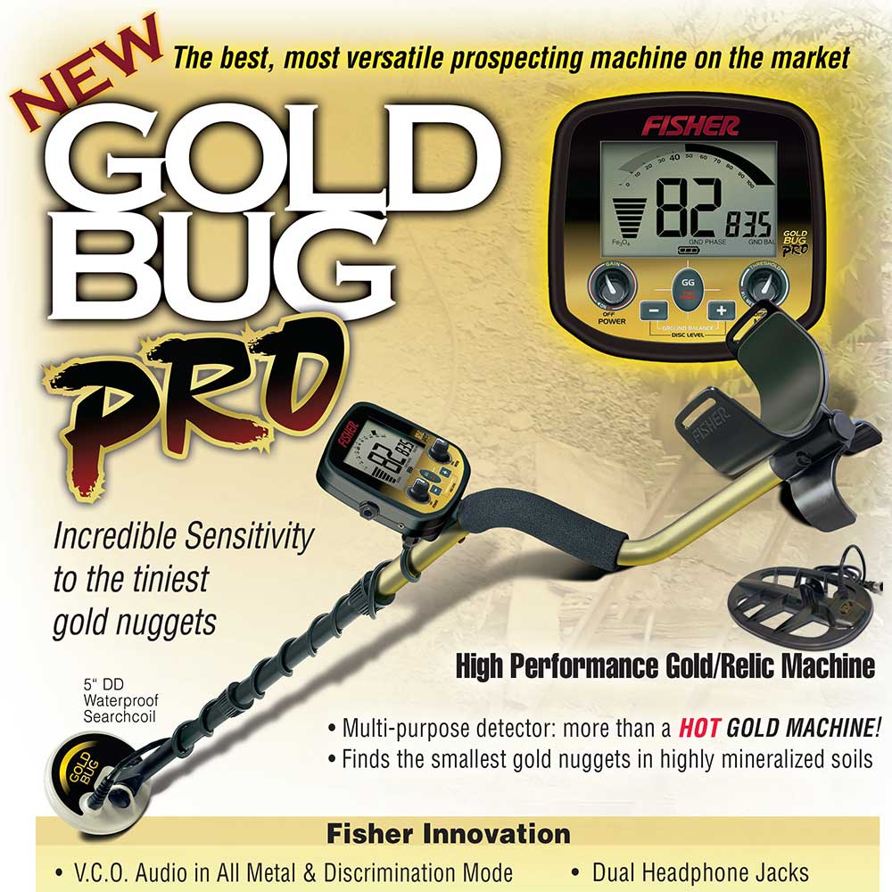 Original Professional Fisher Gold Bug Pro Digital Multifunction ...