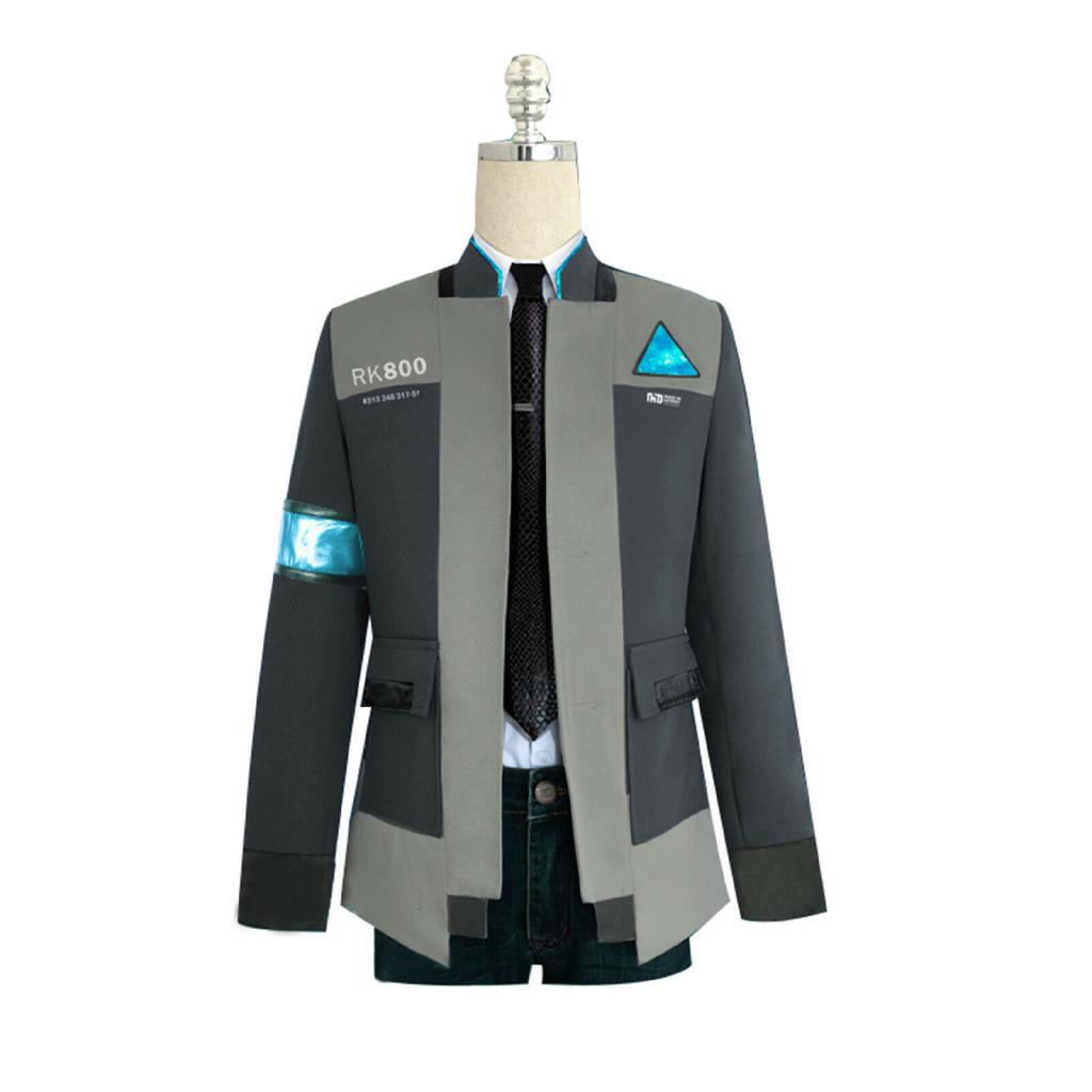 Detroit: Become Human RK800 Connor Cosplay Costume Complete Outfit ...