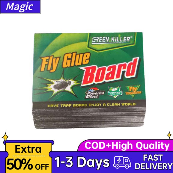 Fly glue board Fly sticker Insect trap board Flies / Langaw adhesive ...