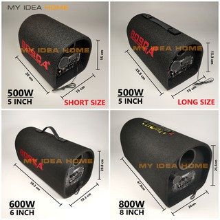 BOSCA SUPER BASS Bluetooth Subwoofer Speaker 500W 600W 800W 1000W JW-A8 ...